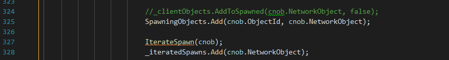 Duplicate code adding an extra NetworkObject · Issue #323 · FirstGearGames/FishNet · GitHub