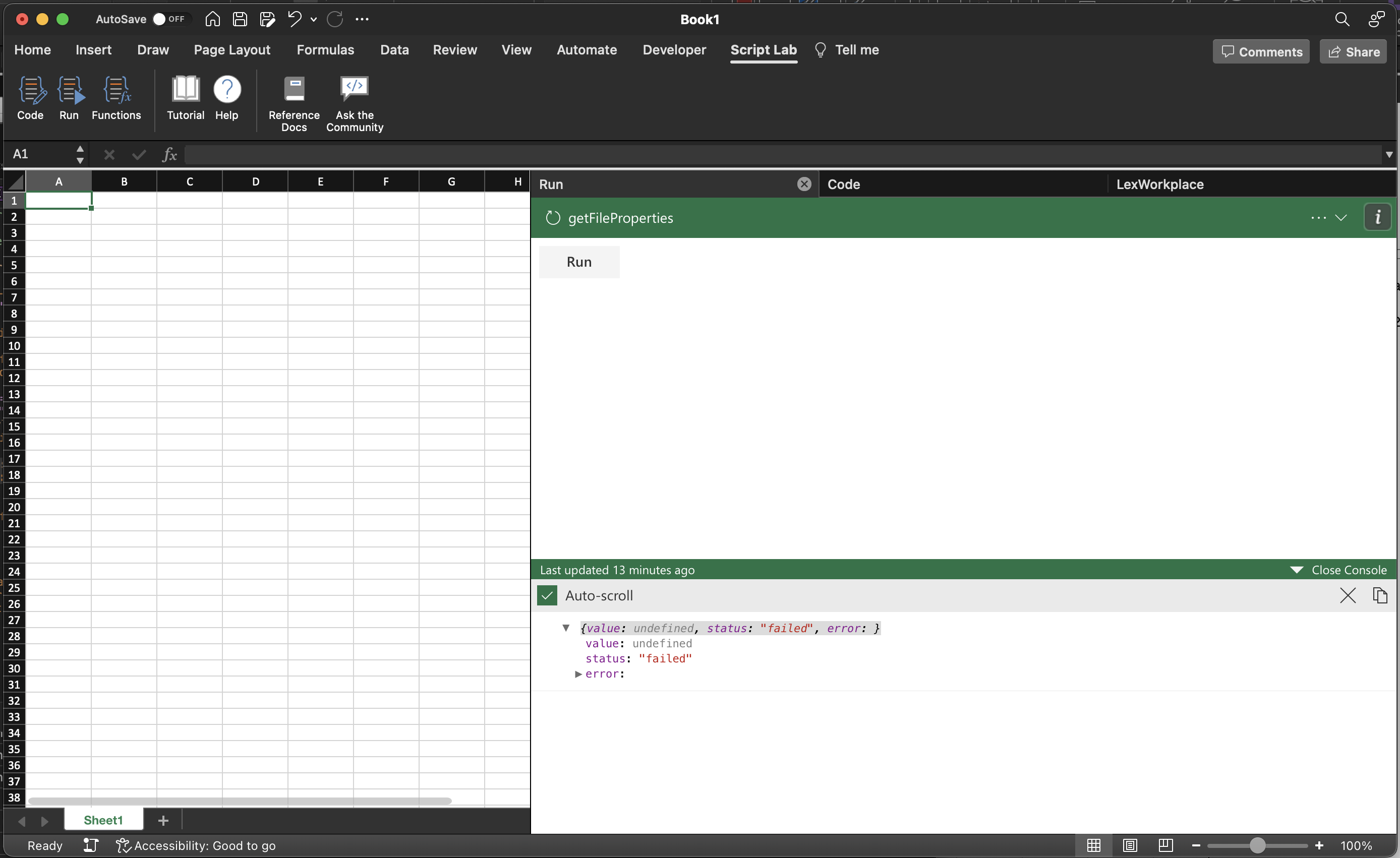 Document.getFilePropertiesAsync method fails in new Excel document · Issue #3509 · OfficeDev ...