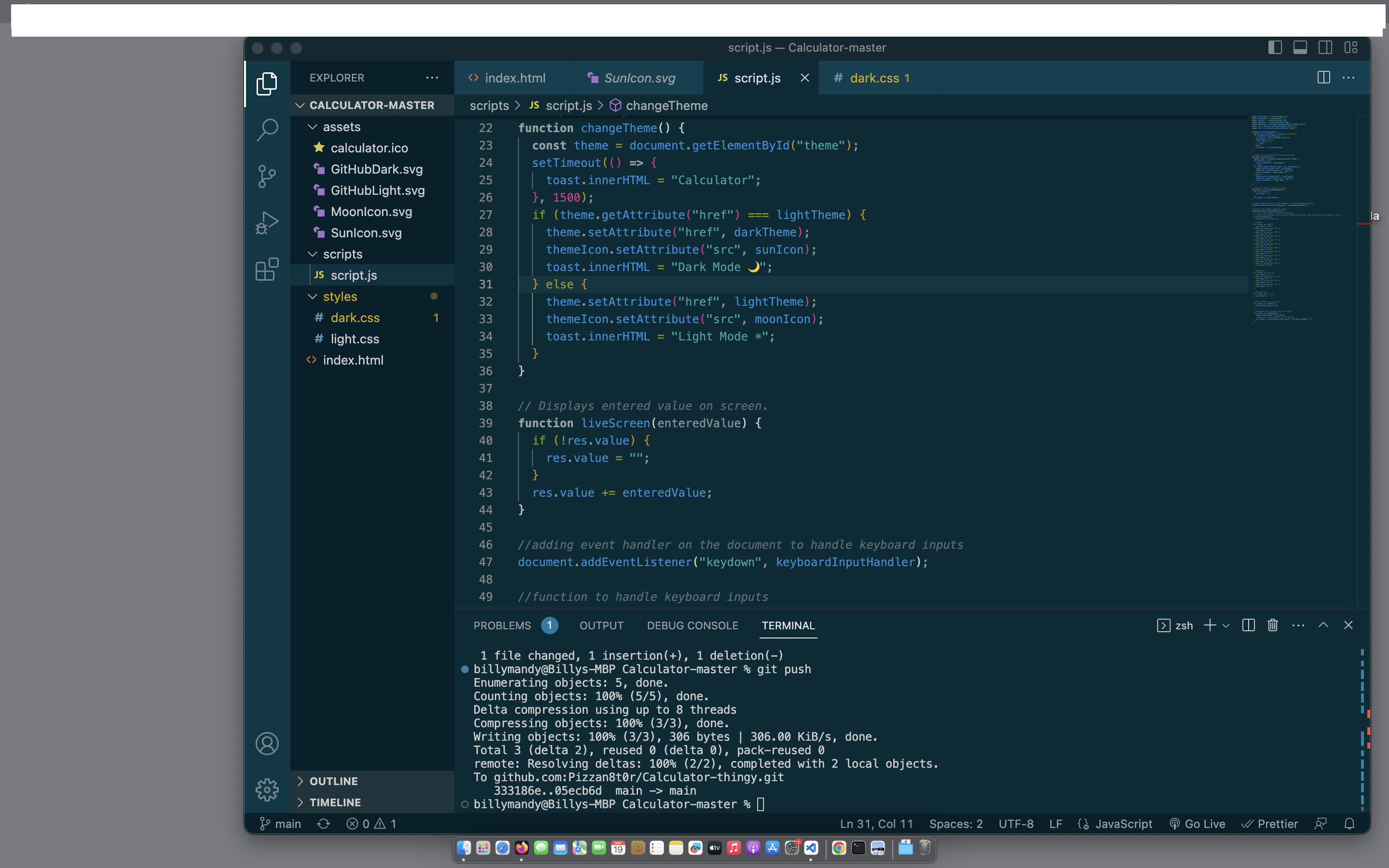GitHub - Pizzan8t0r/Calculator-thingy: A calulator app with light and dark themes