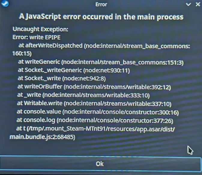 Javascript Epipe Error · Issue 701 · Dragoondoriseemudeck · Github