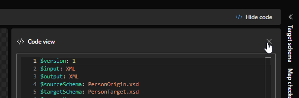 [data Mapper] Close View Close X Button Bug · Issue 1820 · Azure Logicappsux · Github