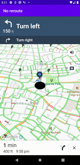 Add Interface To Suppress Rerouting Expression In Navigationview · Issue 3726 · Mapbox