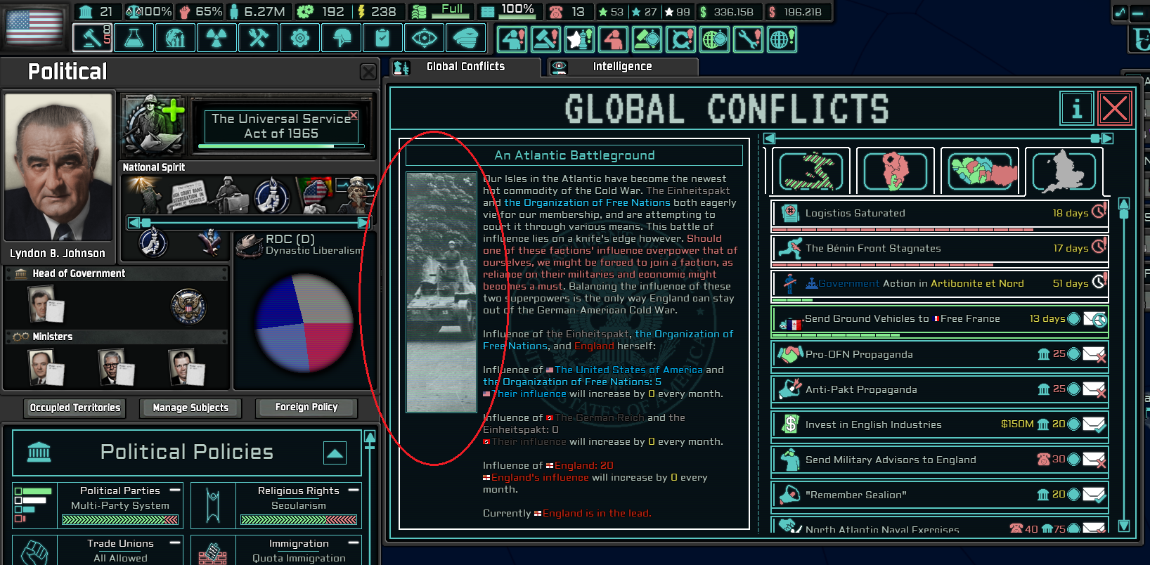 GER/USA/ENG - 'An Atlantic Battleground' global conflict image is somehow change and it's not ...