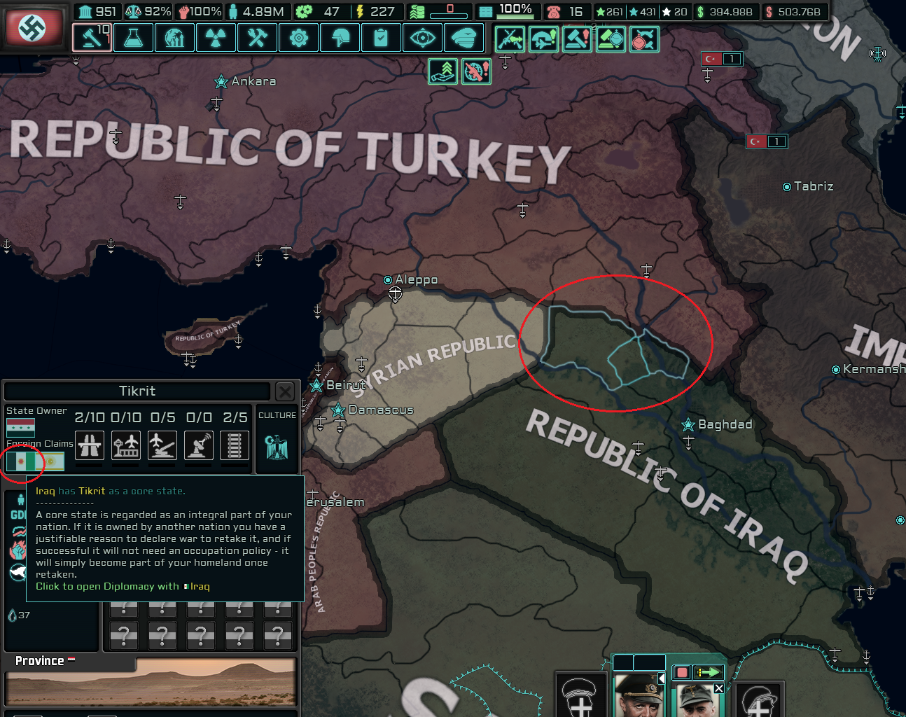 Iraq/Yemen/Oman/Sudan - After their civil wars end, the defeated factions have still shown in ...