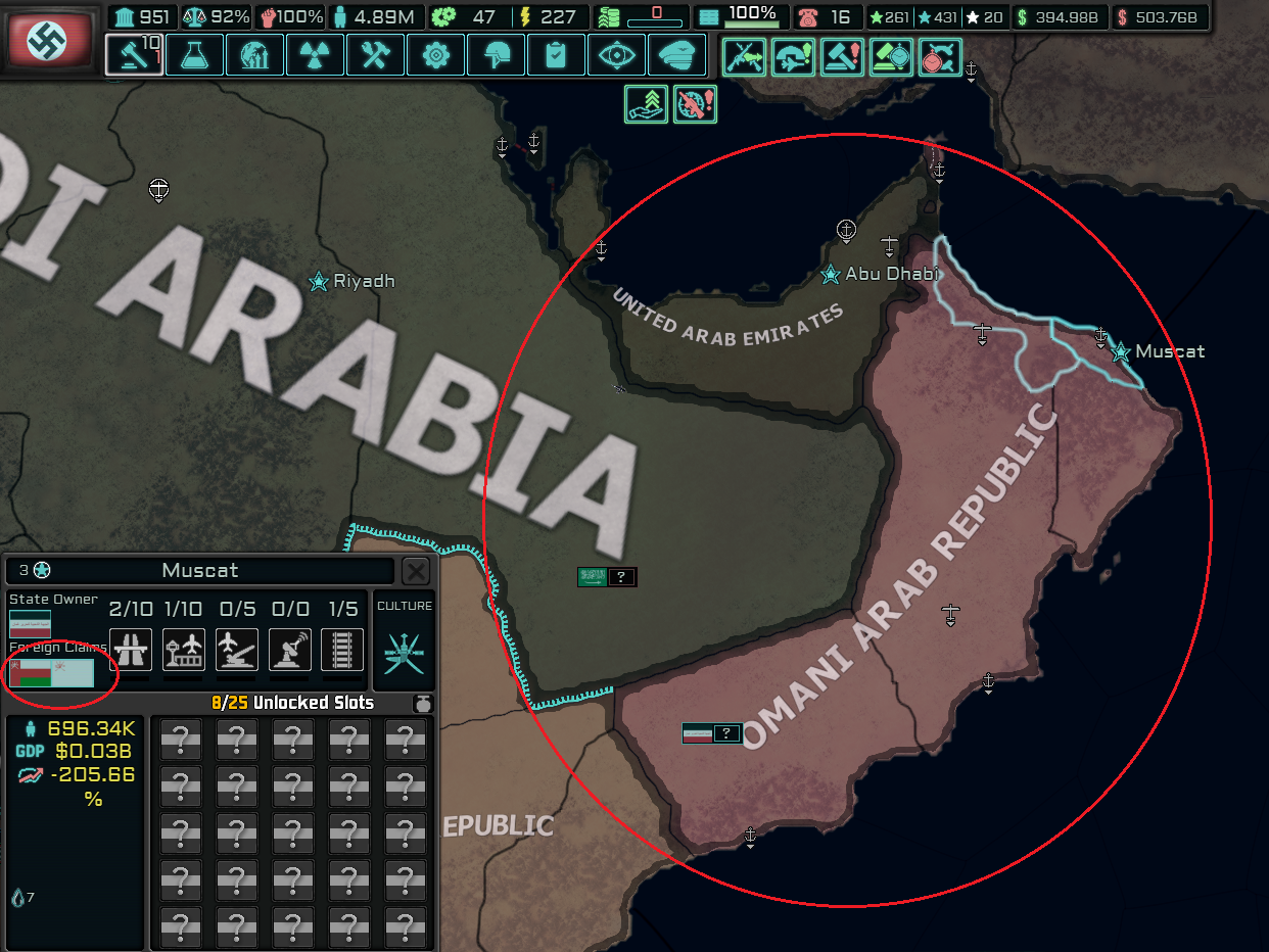 Iraq/Yemen/Oman/Sudan - After their civil wars end, the defeated factions have still shown in ...