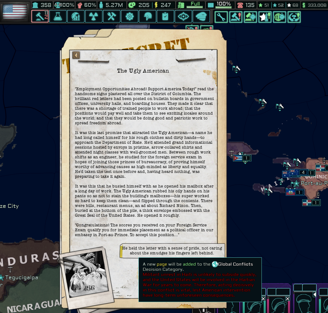 USA - Legitimacy is somewhat 0 after selecting 'The Ugly American' event · Issue #2005 · TNODevs ...