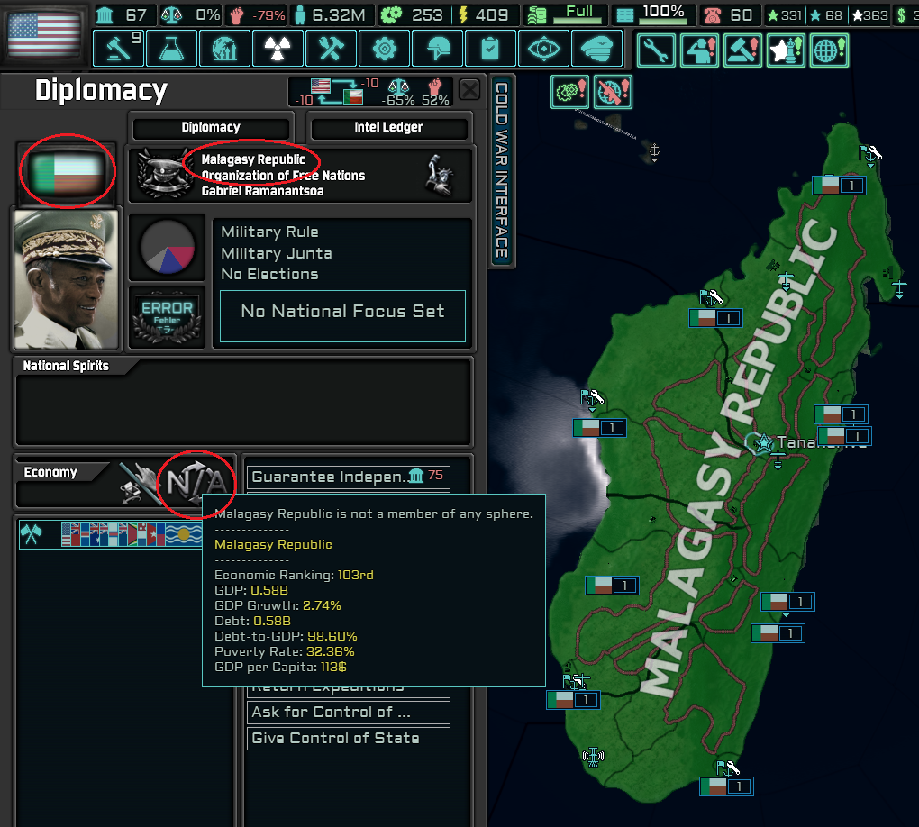 USA/MAD - Bugs after Ramanantsoa coup in Madagascar · Issue #2382 · TNODevs/TNO-Bug-Tracker · GitHub