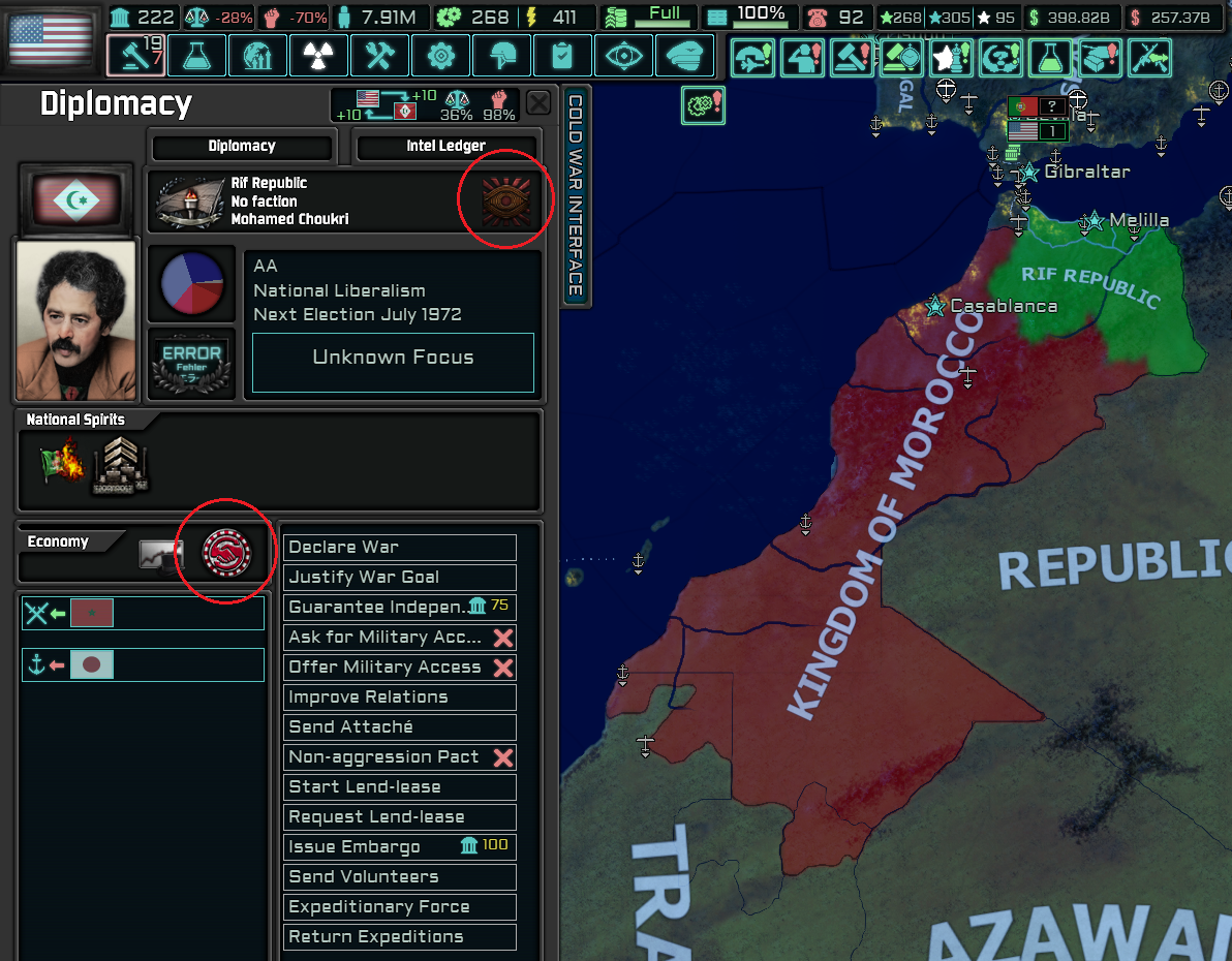 RIF - Rif Republic joins the Co-Prosperity Sphere and Sphere Observer after Iberian Wars despite ...