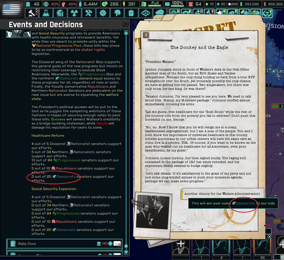 USA - Some issue in 'Encourage the Donkeys' focus · Issue #2503 ...