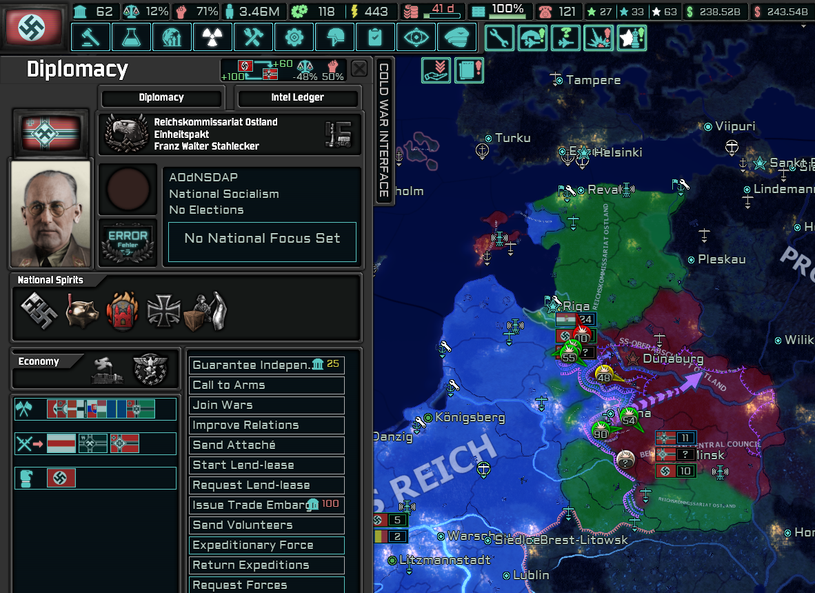 OST - Franz Walter Stahlecker is replaced by Friedrich Karl Vialon and removed all OCW national ...