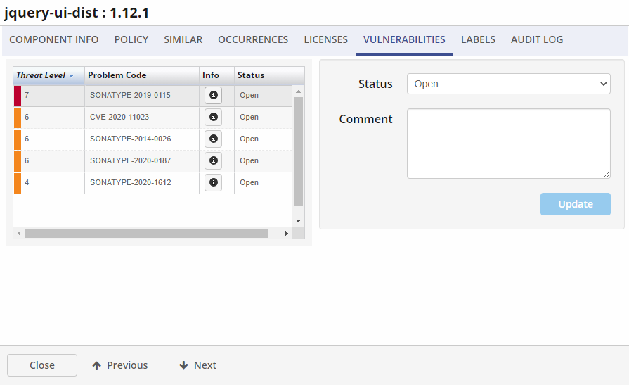 Bug Jquery Ui Dist Security Vulnerability Detected · Issue 3991 · Colorlibhqadminlte · Github