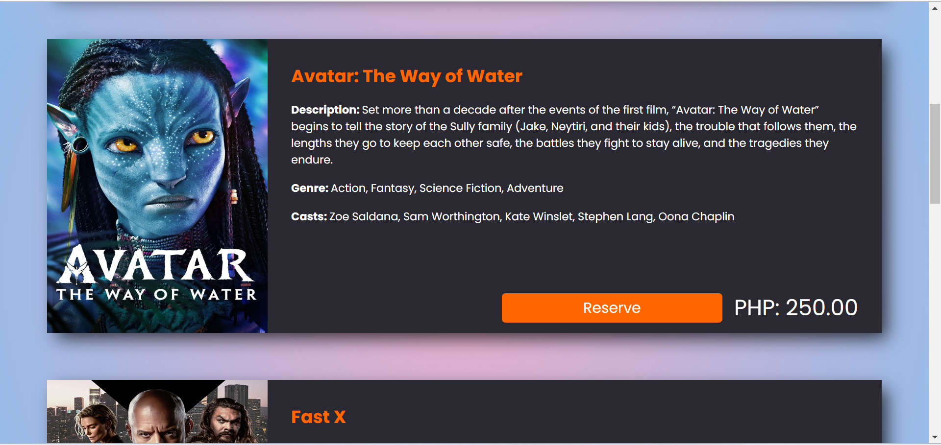 GitHub - jpalero/MovServe: Static movie reservation website (Frontend)