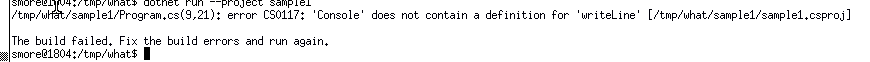 CLI compile error messages are not visible with xterm black background ...