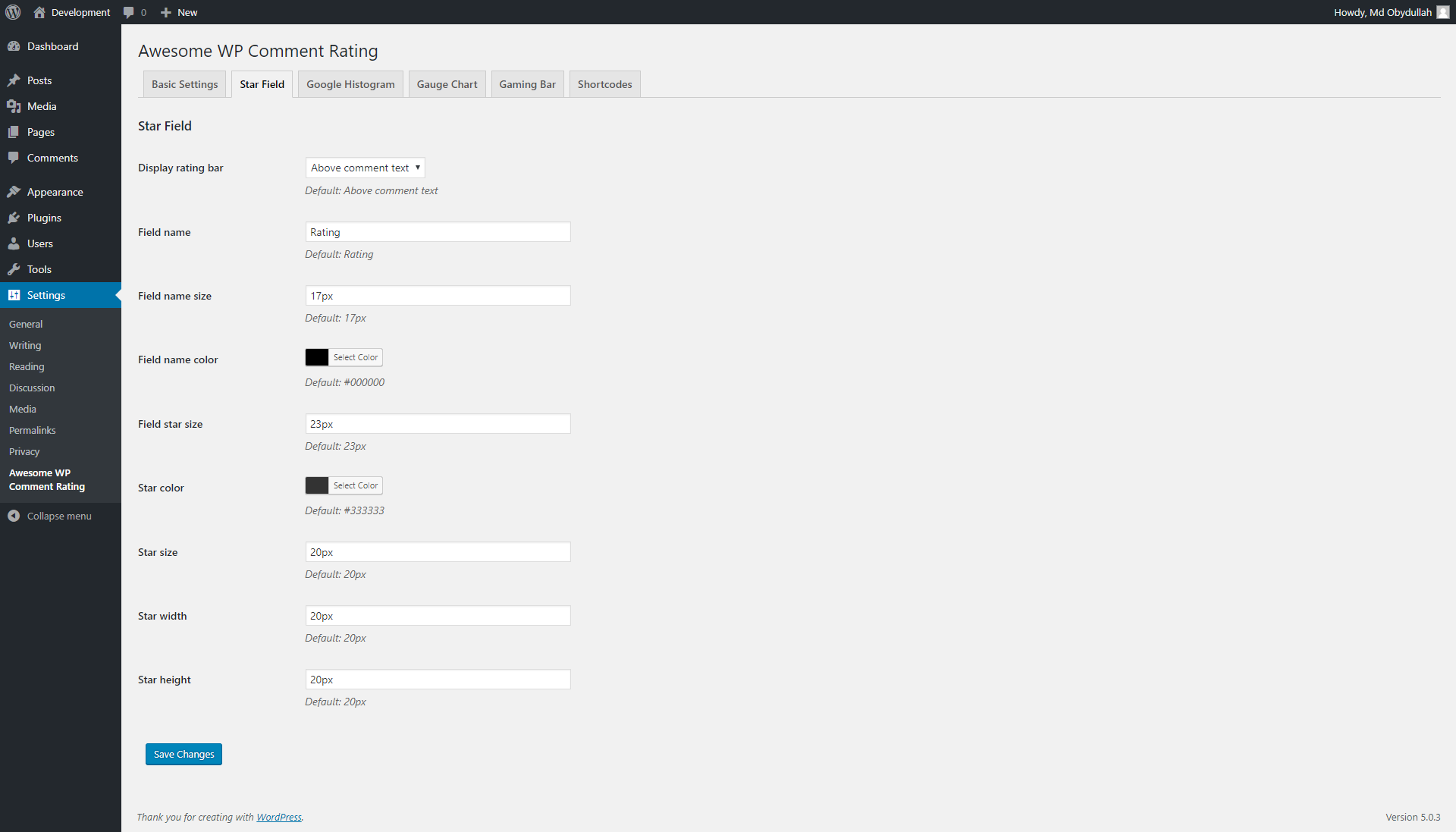 GitHub - mdobydullah/awesome-wp-comment-rating: Awesome WP Comment ...