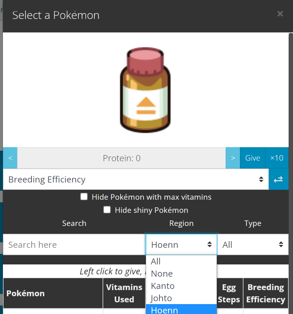 [SUGGESTION]: Additional filter for held items · Issue #4191 ...