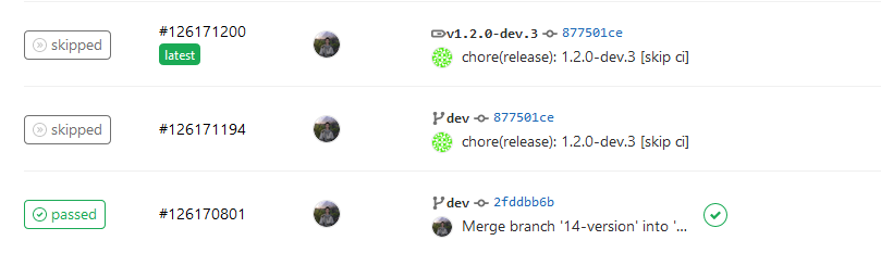 [question] skip-ci · Issue #201 · semantic-release/git · GitHub