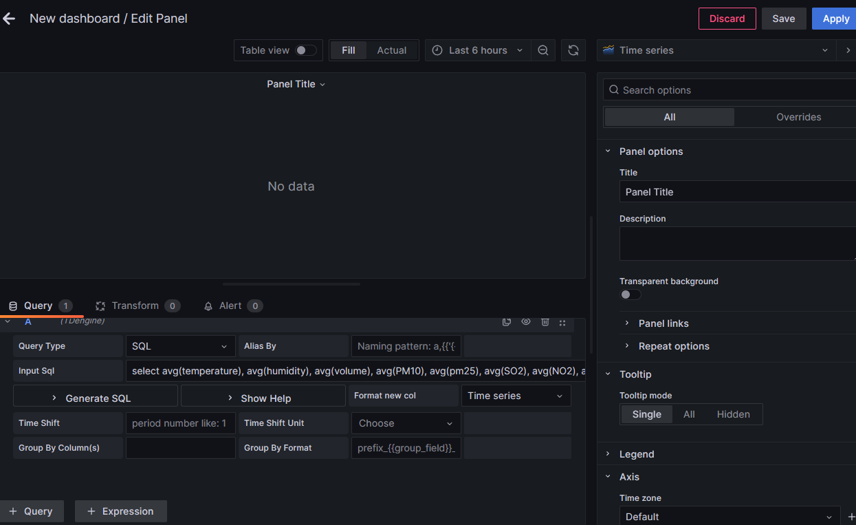 Grafana无法获取TDengine的信息该怎么解决 · Issue #21092 · taosdata/TDengine · GitHub