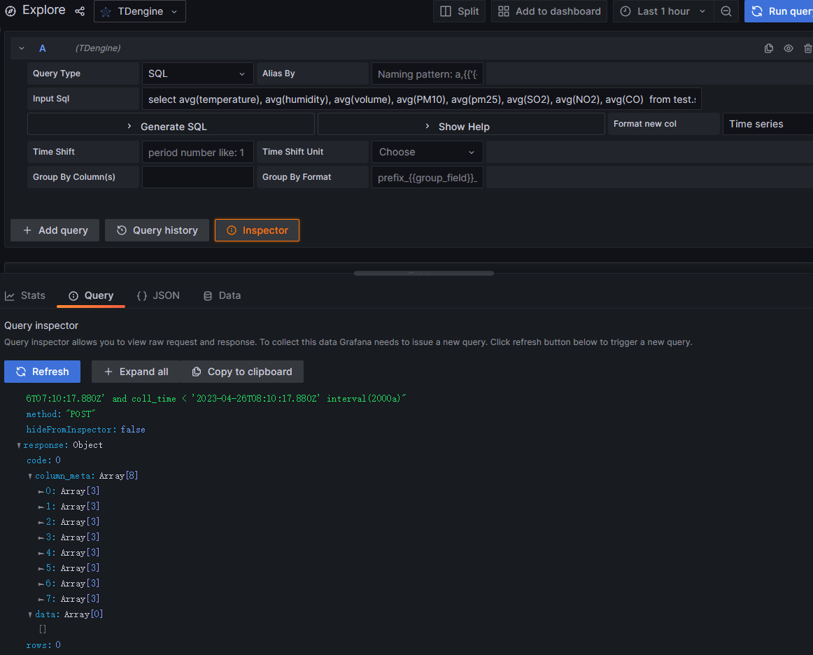 Grafana无法获取tdengine的信息该怎么解决 · Issue 21092 · Taosdatatdengine · Github 