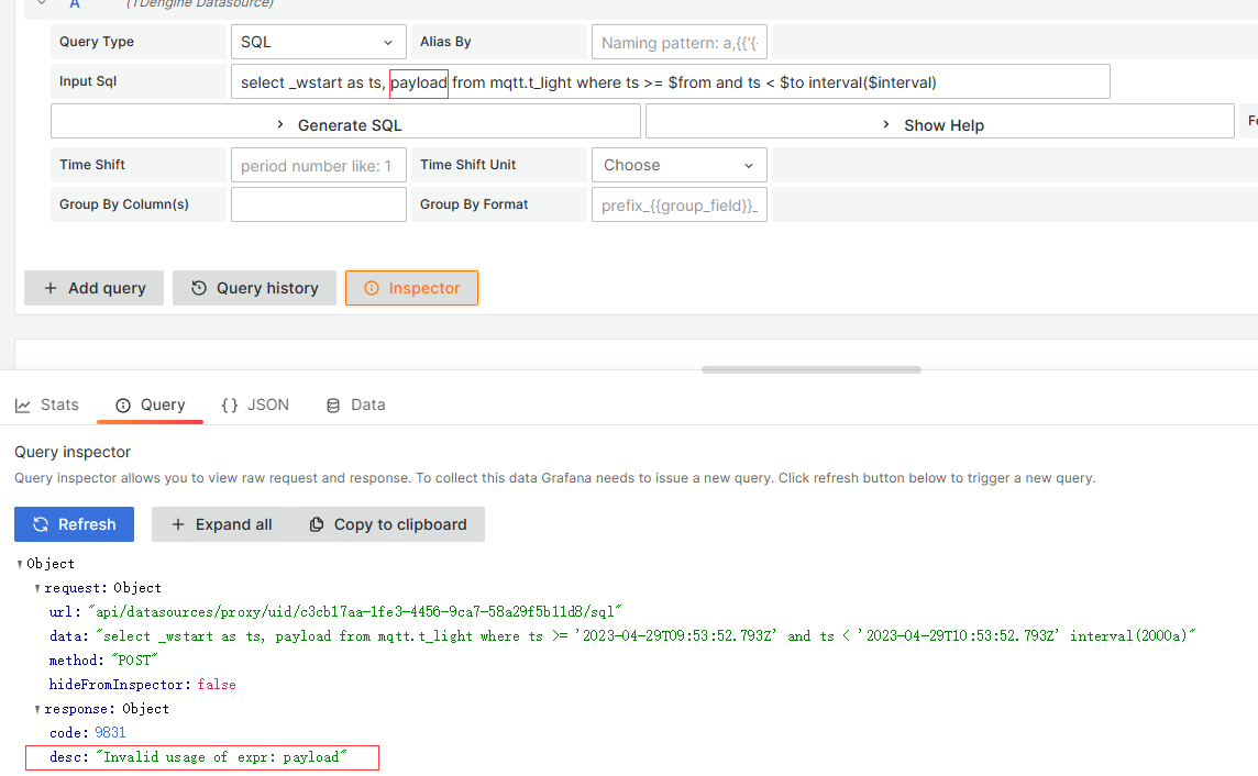 Grafana无法获取TDengine的信息该怎么解决 · Issue #21092 · taosdata/TDengine · GitHub