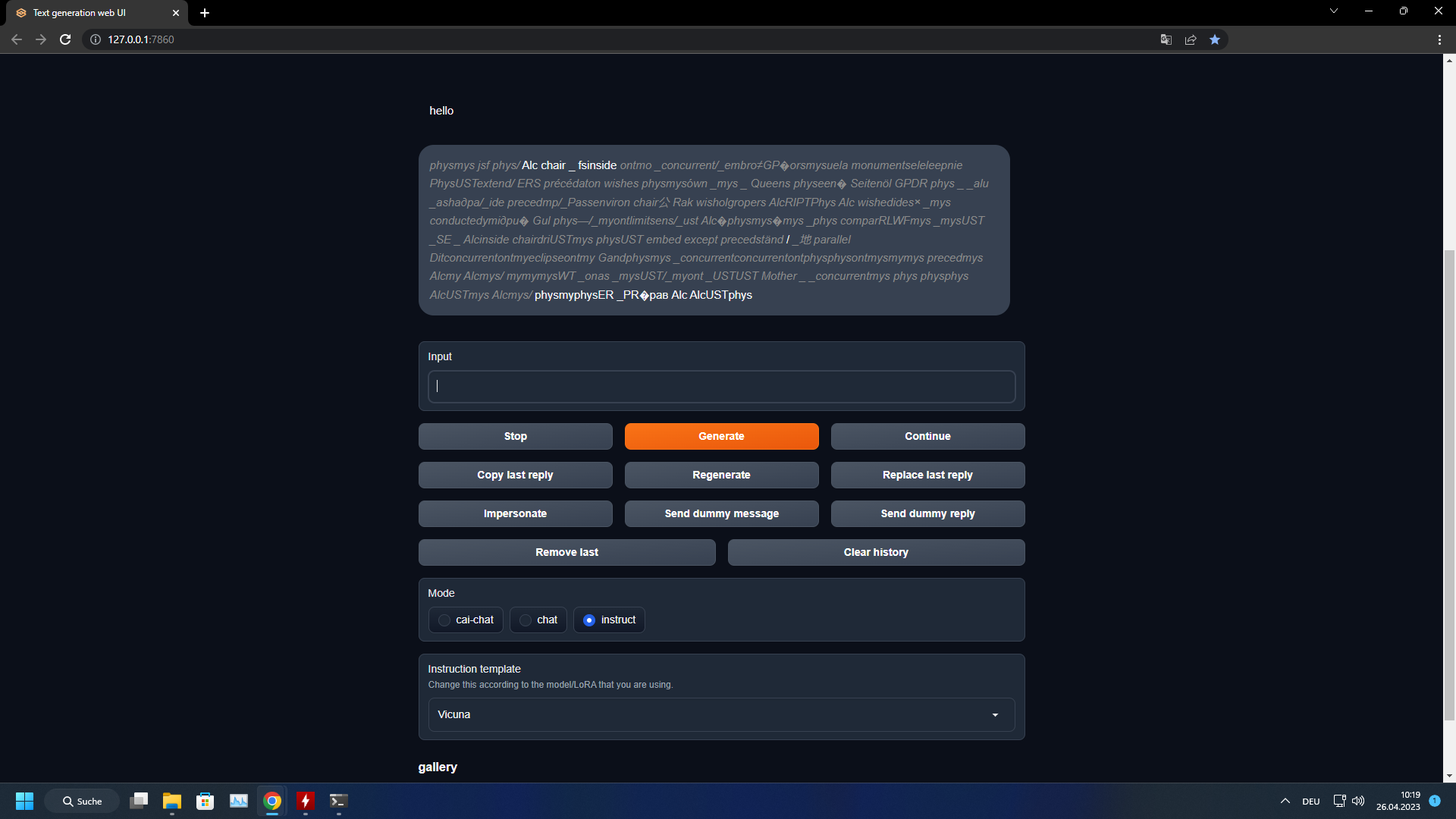 Bot Just Generates Nonsense · Issue 1562 · Oobaboogatext Generation
