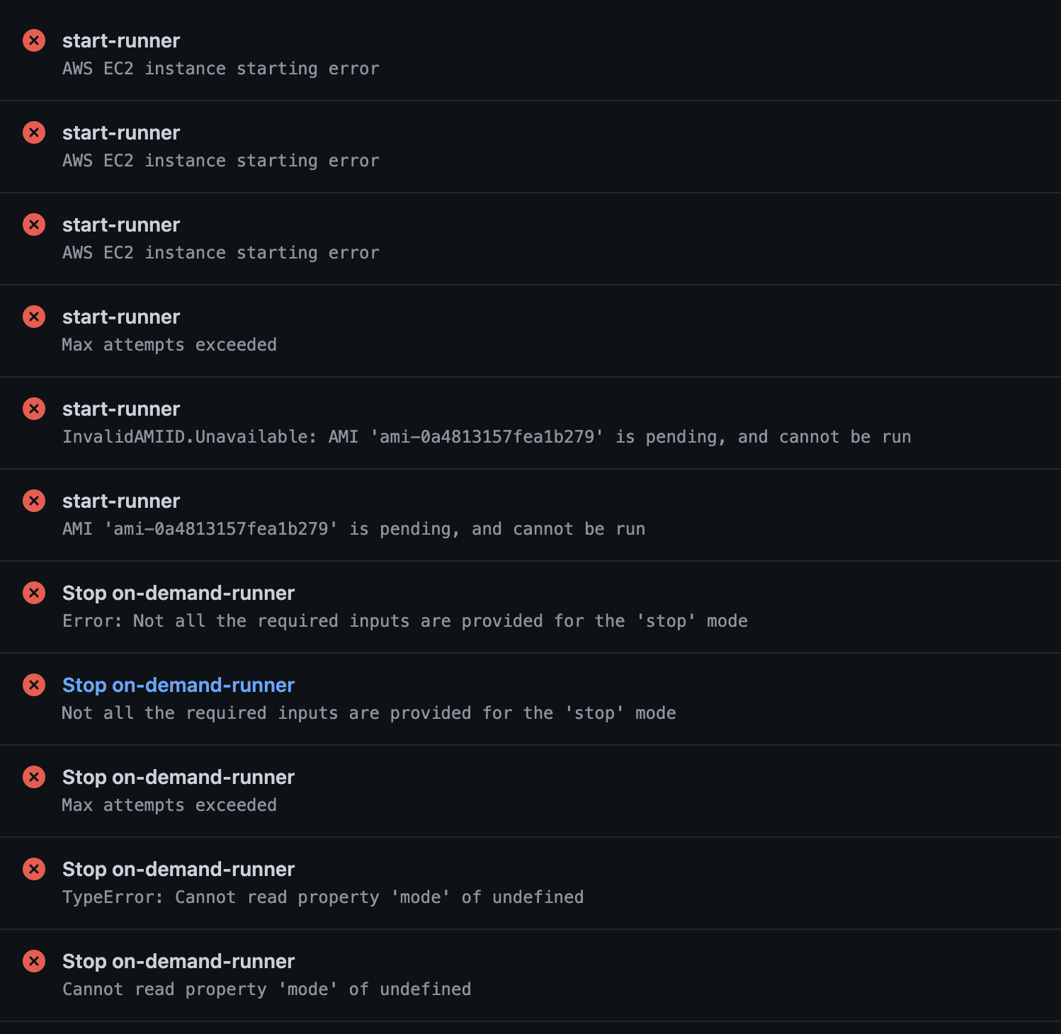 Content releases fail with "AMI is pending, and cannot be run" · Issue #7980 · department-of ...