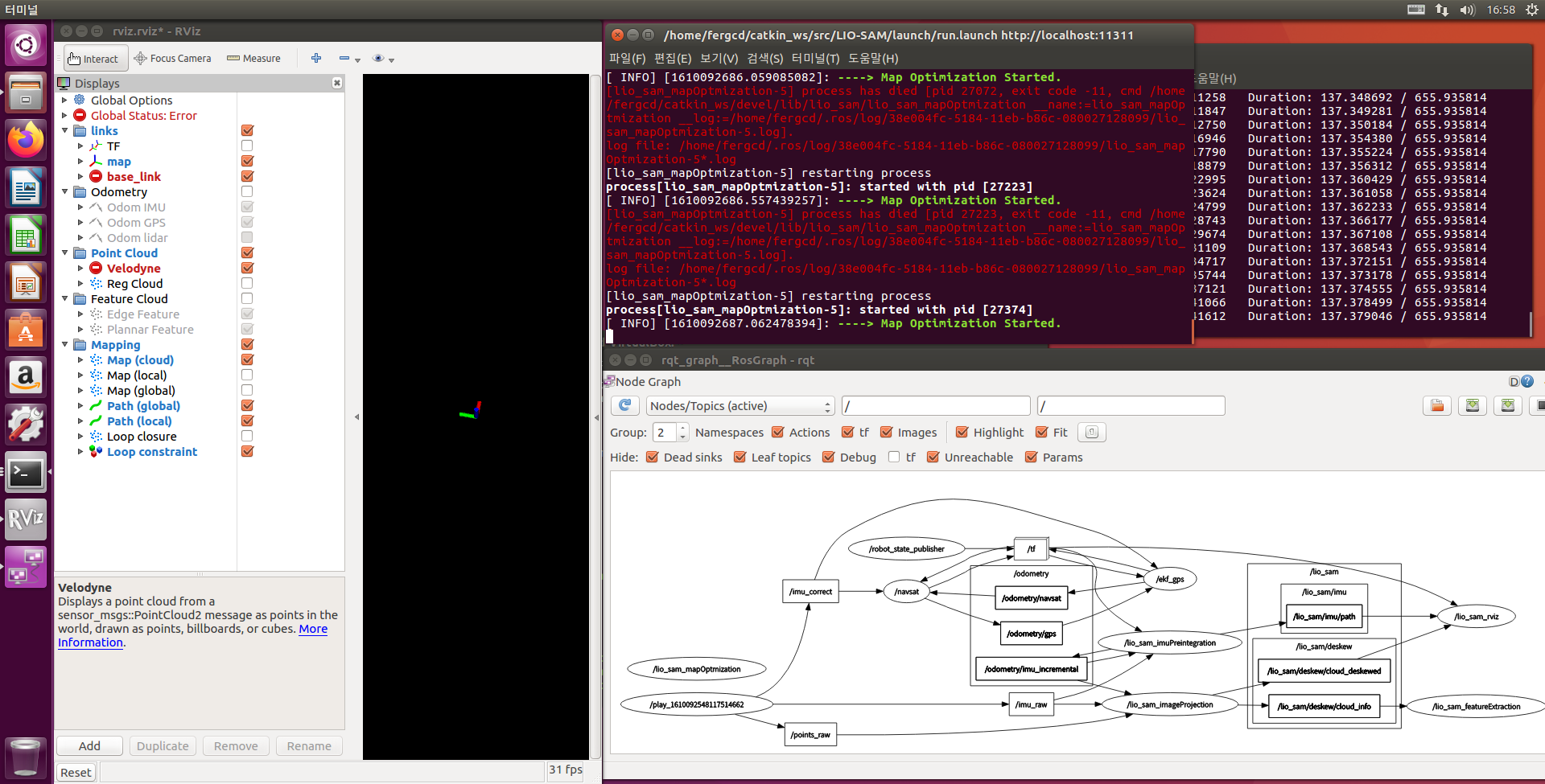 Can not run sample datasets · Issue #186 · TixiaoShan/LIO-SAM · GitHub