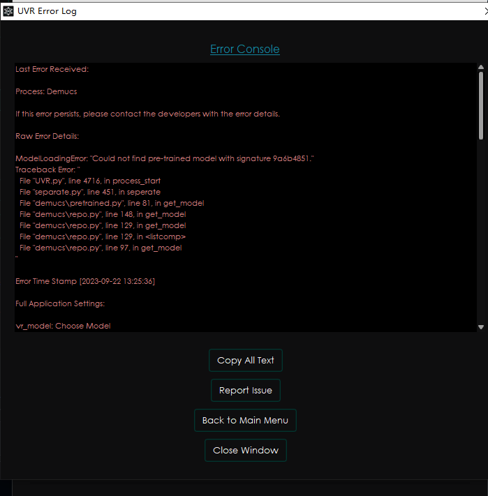 Please Help Me · Issue 810 · Anjok07ultimatevocalremovergui · Github