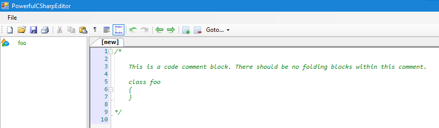 Code Comments Folding Block Issue - Please Help! · Issue #259 ...