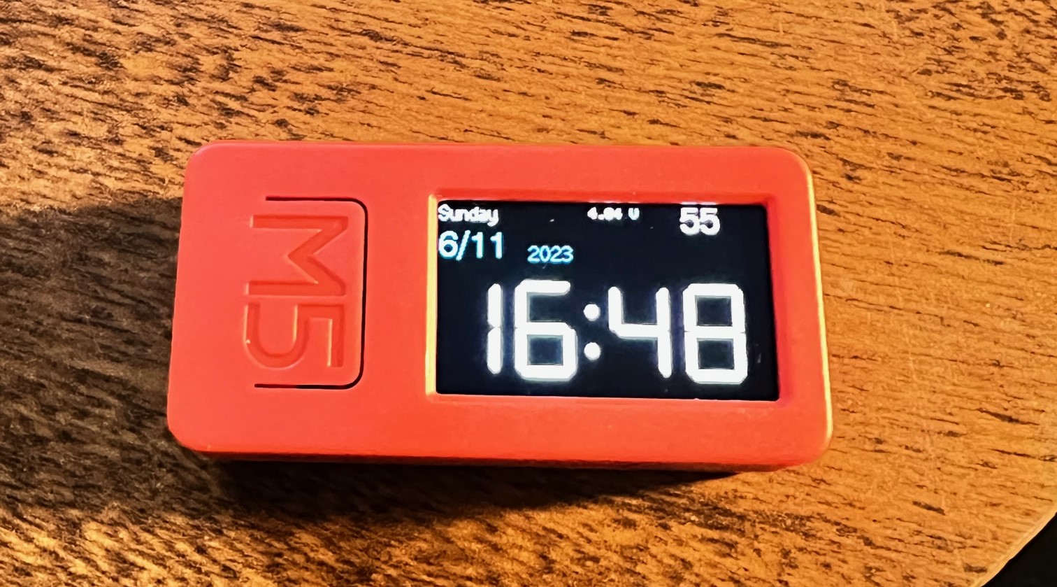 Compile error. · Issue #1 · VolosR/ClockM5Stick · GitHub