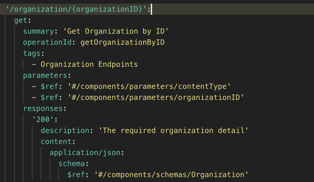 Path parameter defined in APIs module not replaced with example value ...
