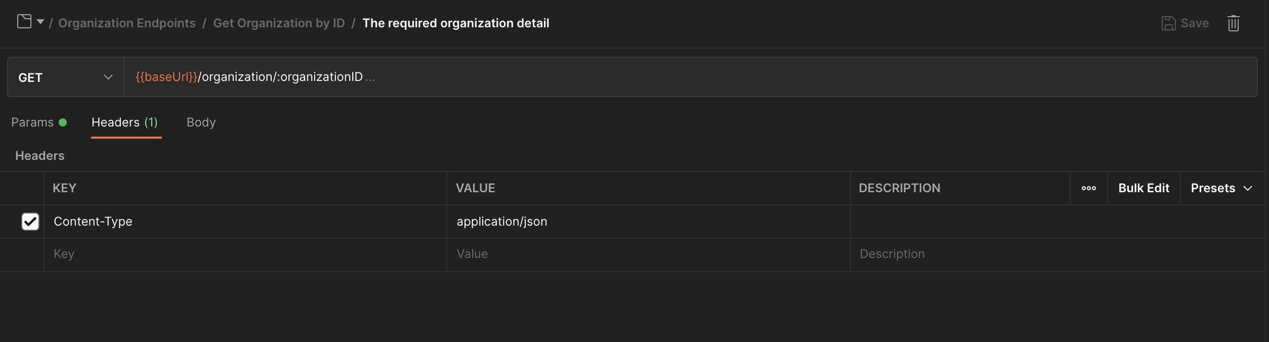 Path parameter defined in APIs module not replaced with example value ...