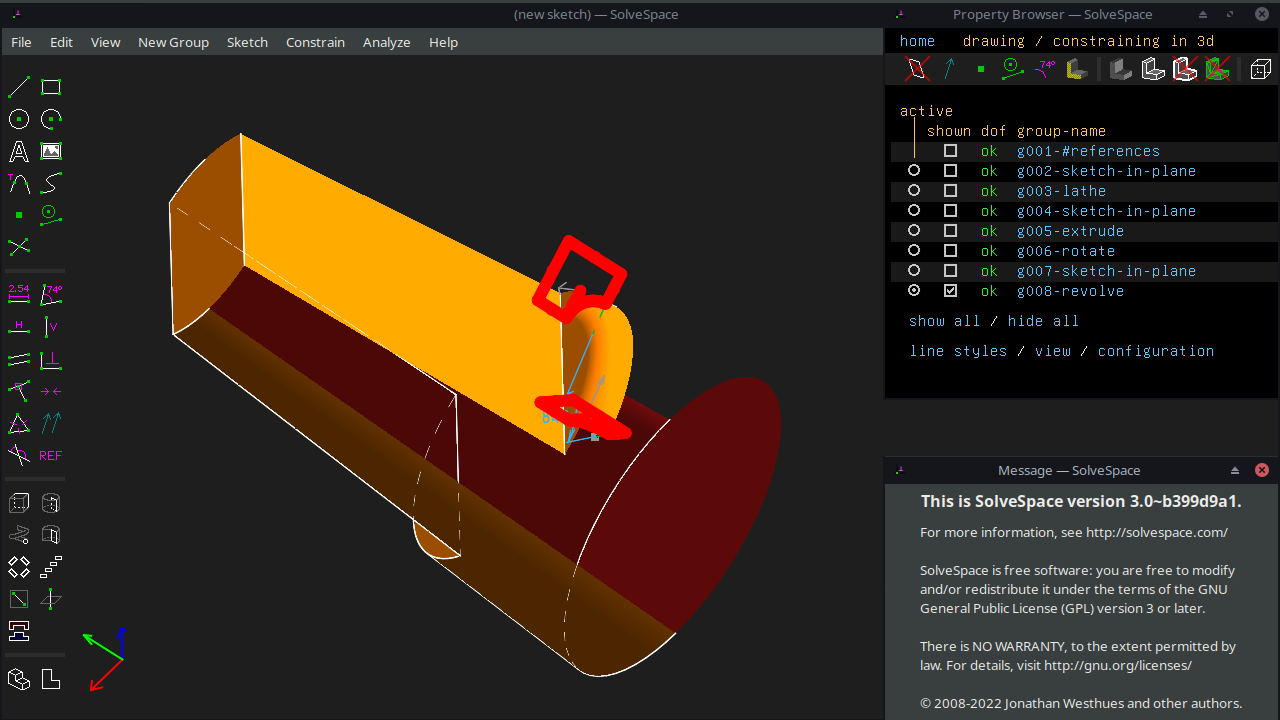NURBS solid fillet on cone cut fails · Issue #1208 · solvespace/solvespace · GitHub
