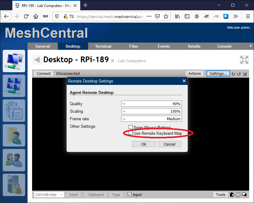 Fun fact : type fonction does'nt like repetition · Issue #2035 · Ylianst/MeshCentral · GitHub