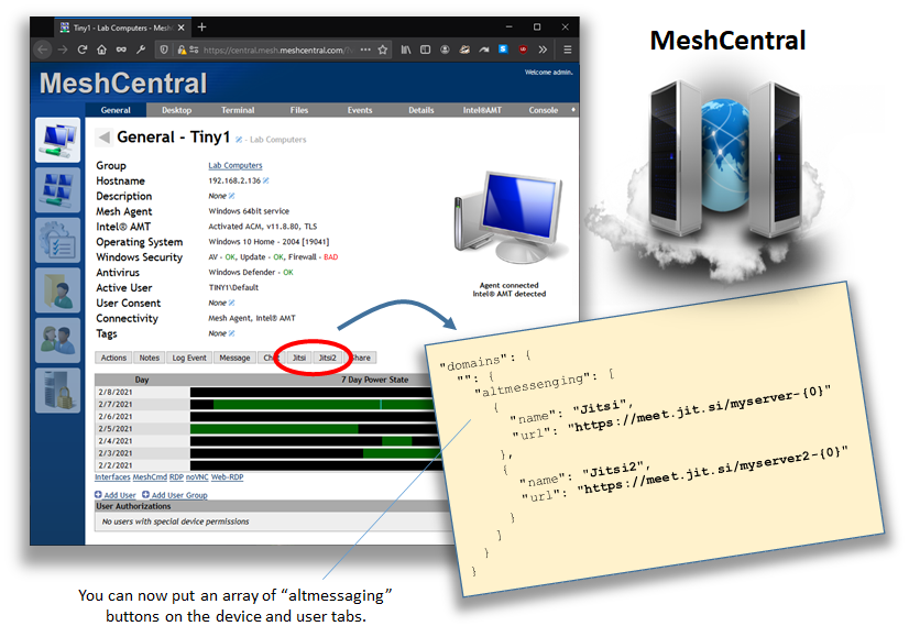 Feature Request - Programmable Video Conference button on the device "General" tab · Issue #2253 ...