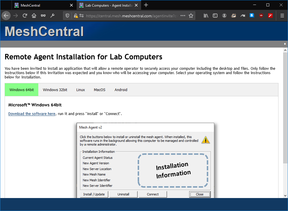 Feature Request: Shortened URL Generator for adding an agent · Issue #2398 · Ylianst/MeshCentral ...