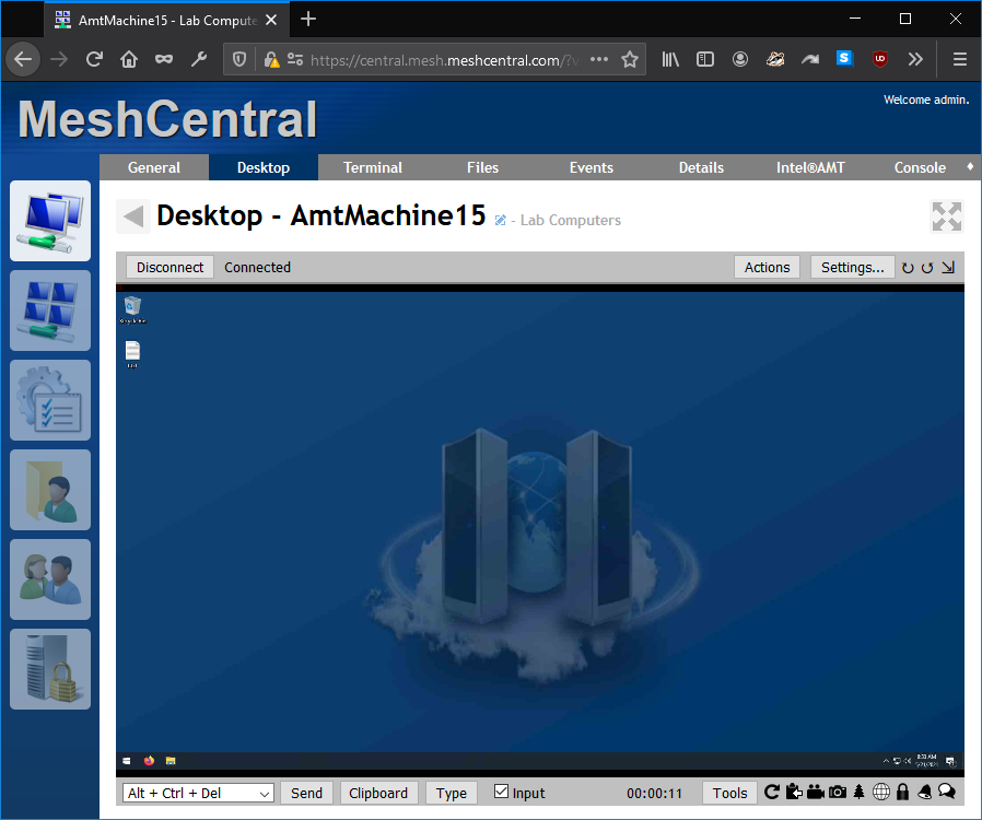 Tools button disappeared in Desktop tab · Issue #2667 · Ylianst/MeshCentral · GitHub