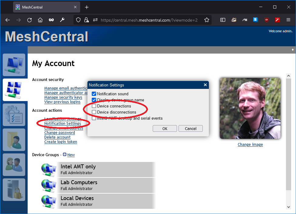 Agent disconnect/connect notifications happening when not configured to send · Issue #3205 ...