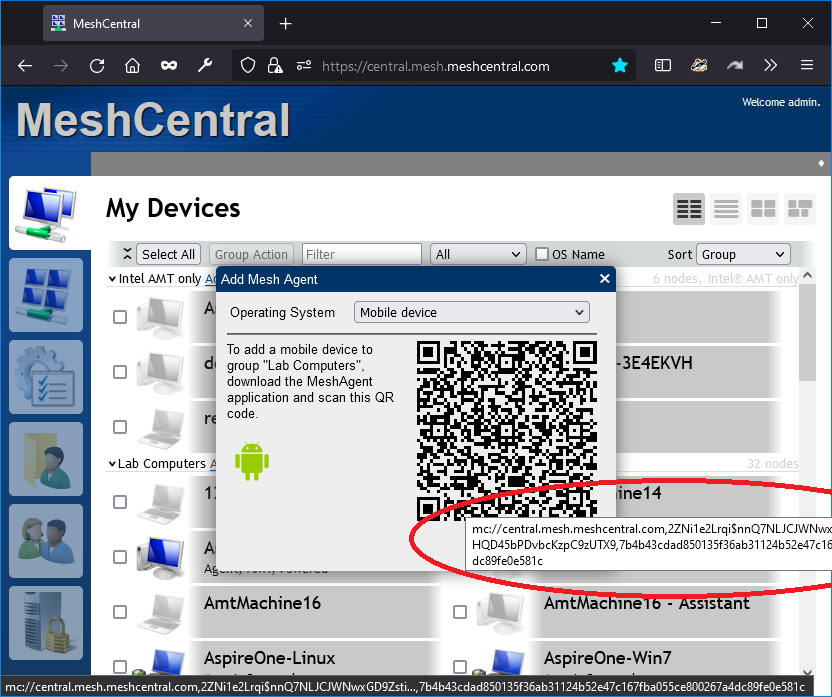 Mesh Agent & AMT support on Chrome OS · Issue #3378 · Ylianst/MeshCentral · GitHub