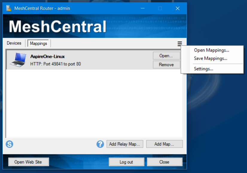 MeshCentral-Router.exe save quality settings per connection · Issue #3696 · Ylianst/MeshCentral ...