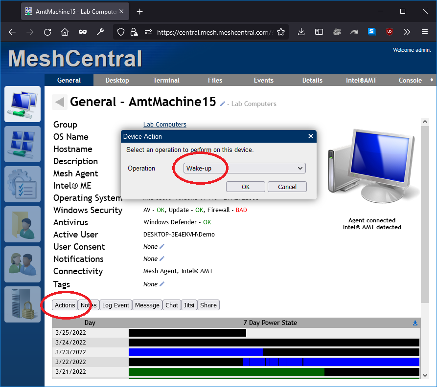 meshctrl.js DevicePower --wake not working for wireless network · Issue #3786 · Ylianst ...