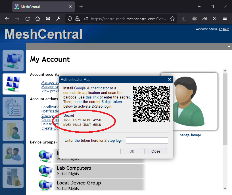 action=login / action=tokenlogin · Issue #4329 · Ylianst/MeshCentral · GitHub