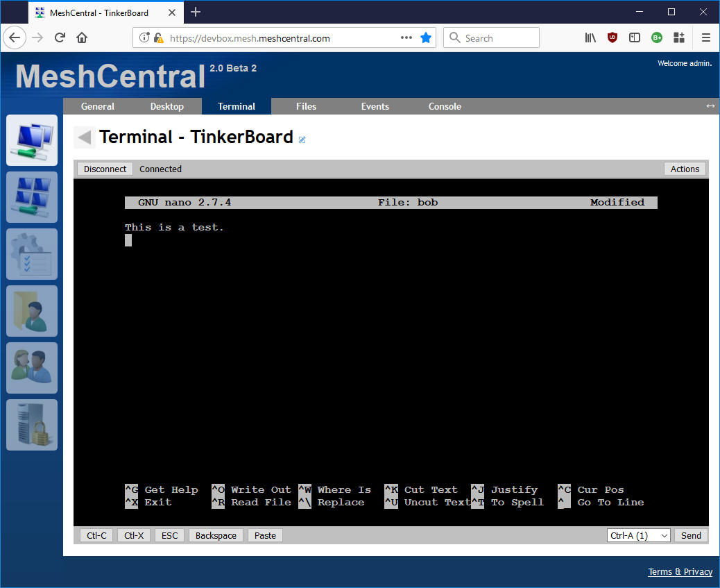 Restrictive Terminal / SSH · Issue #162 · Ylianst/MeshCentral · GitHub