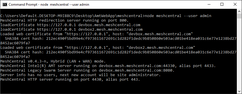 Main DNS FQDN is invalid · Issue #366 · Ylianst/MeshCentral · GitHub