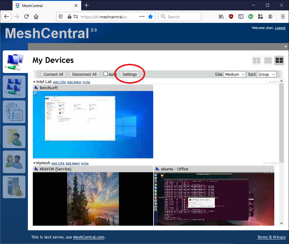 Thumbnail view quality .... · Issue #861 · Ylianst/MeshCentral · GitHub