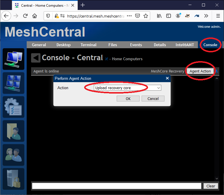 MeshAgent fully utilising one CPU core · Issue #1218 · Ylianst/MeshCentral · GitHub