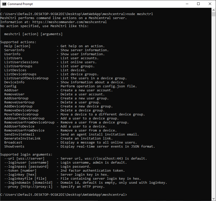 How To Embed A Rest Web Service In Meshcentral Server · Issue 1466 · Ylianstmeshcentral · Github 1596