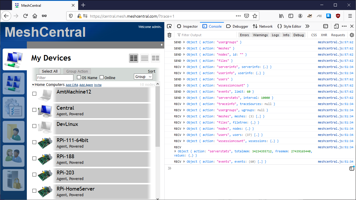 Add Users to Device Group using HTTP request (webserver.js) · Issue #1548 · Ylianst/MeshCentral ...