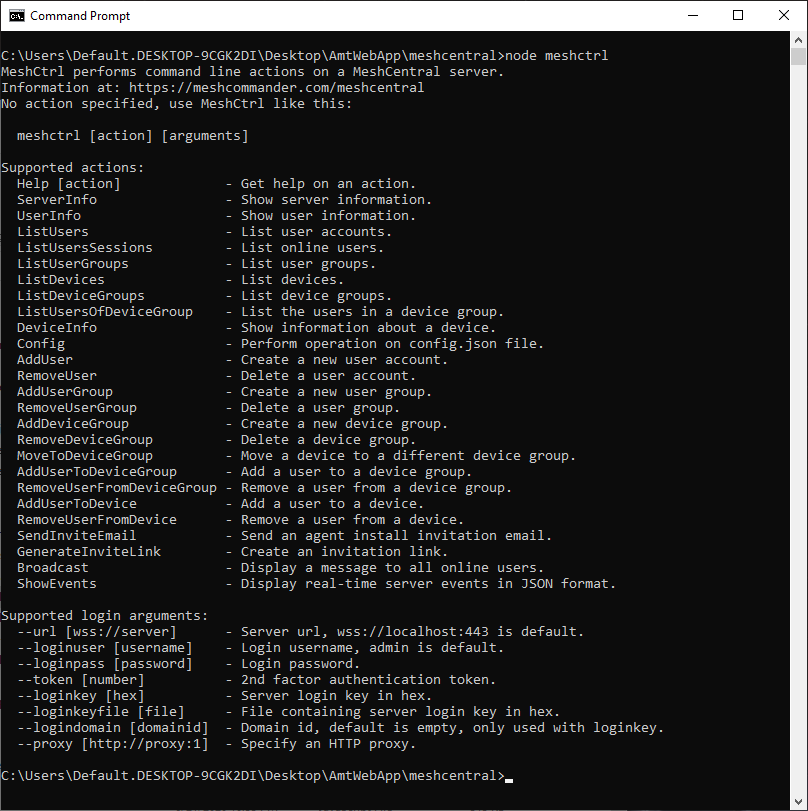 Add Users to Device Group using HTTP request (webserver.js) · Issue #1548 · Ylianst/MeshCentral ...