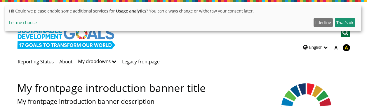 Cookie enable/disable functionality · Issue #1231 · open-sdg/open-sdg · GitHub