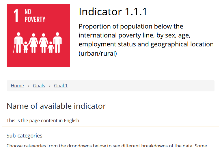 Change breadcrumbs to GDS standard · Issue #629 · open-sdg/open-sdg · GitHub